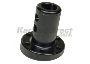 Steering Boss Angled 6 degree Black 20mm Shaft