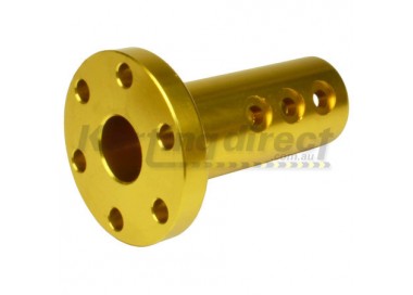 Steering Boss Angled 6 degree Extended – Gold 19mm Shaft