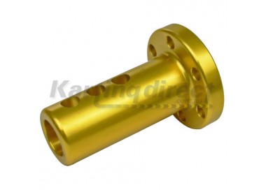 Steering Boss Straight Flat Extended - Gold 20mm Shaft