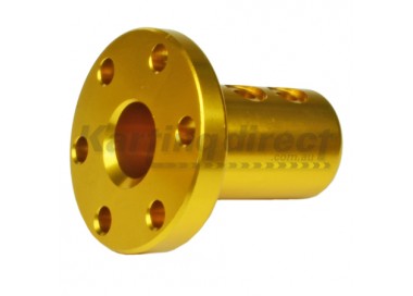 Steering Boss Angled 6 degree Gold 20mm Shaft