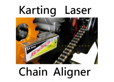 Chain Alignment Laser Sniper suit 219 standard kart chain and sprocket