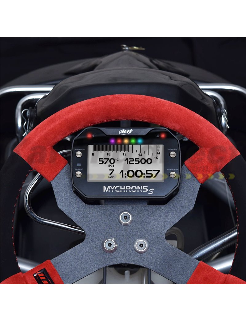 Aim MyChron 5S GpS, 1 temp sensor and cable, rechargeable battery, charger