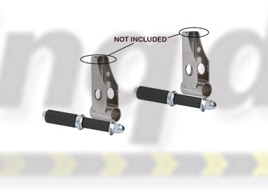 Rear Crash Bar Mounting Rubber Bolts 32mm - Long