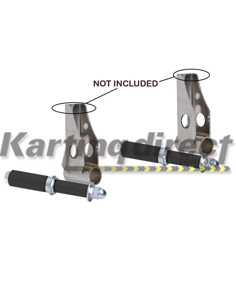 Rear Crash Bar Mounting Rubber Bolts 28mm - Long