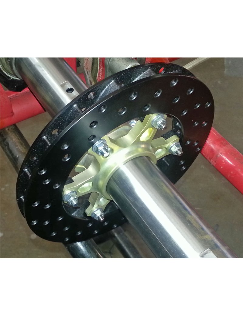 Brake Disc Carrier 50mm Magnesium Colour - Ultra Light Weight