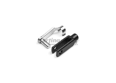 The Brake Clevis Clevis Clip Black M6 Right Hand Thread 36mm long - ALLOY